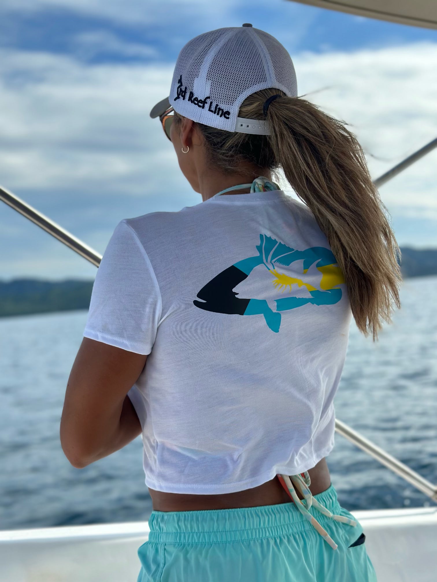 Flow Crop with Bahama Diver Design – 3rd Reef Line