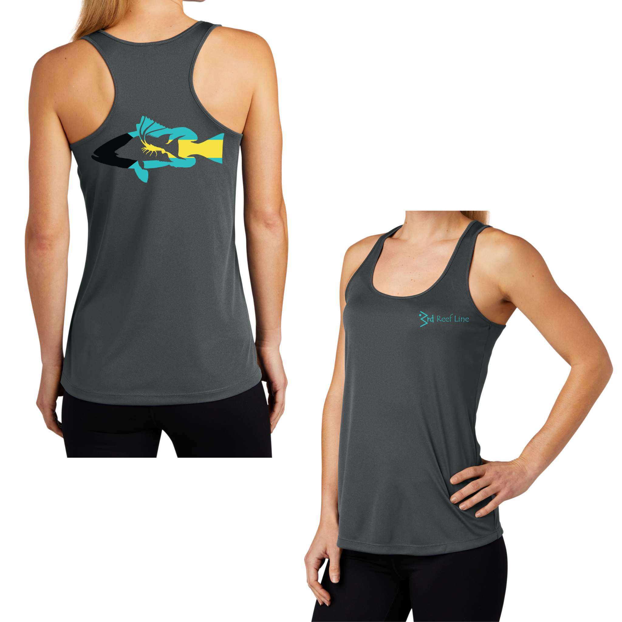 Rip Tide Tank with Bahama Diver Design – 3rd Reef Line