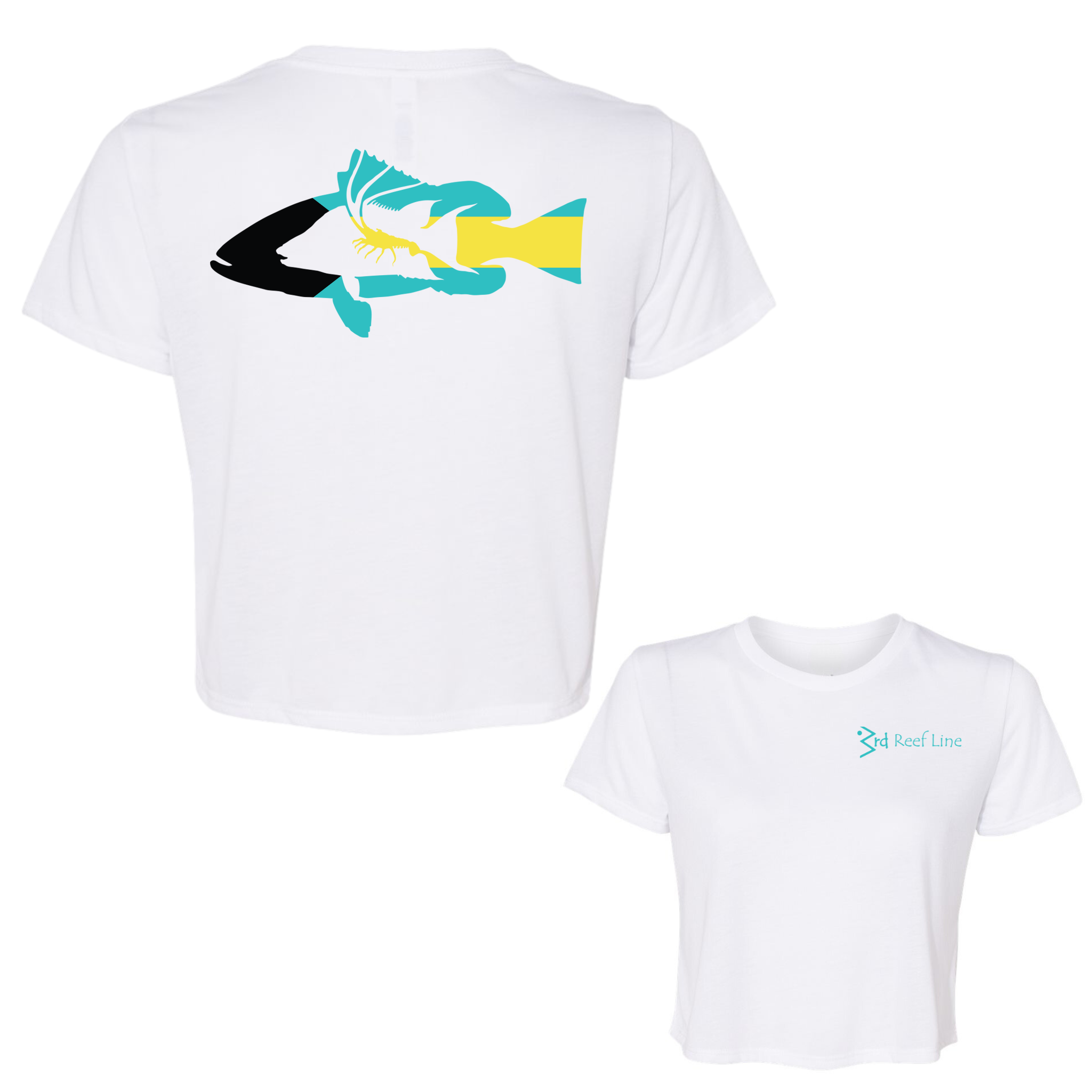 Flow Crop with Bahama Diver Design – 3rd Reef Line