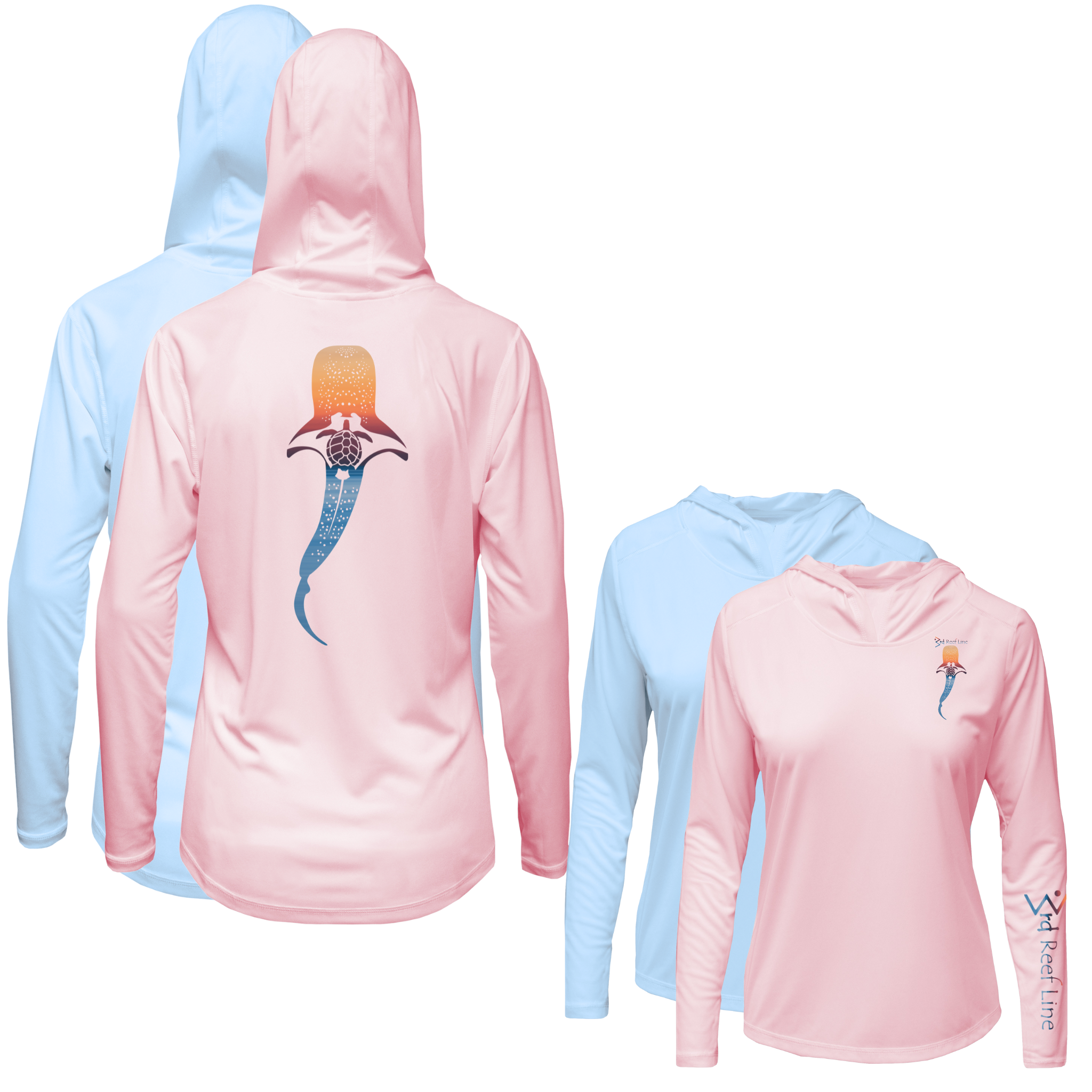 Ladies Antigua with Sunrise Reef Hugger Design – 3rd Reef Line