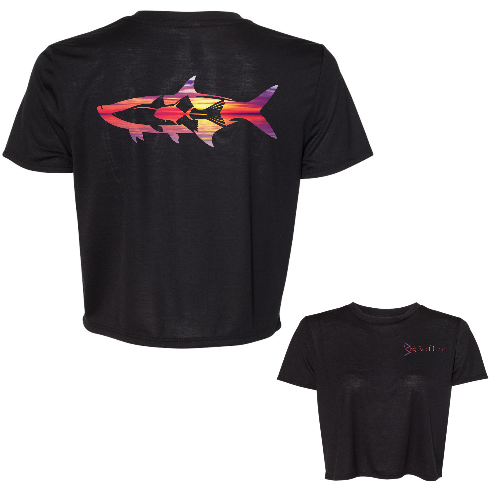 Flow Crop with Sunset Inshore Design – 3rd Reef Line