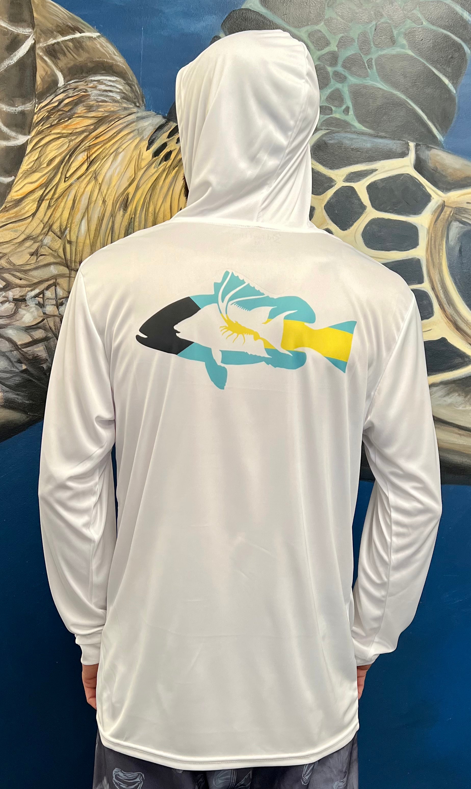 White Tortuga with Bahama Diver Design – 3rd Reef Line